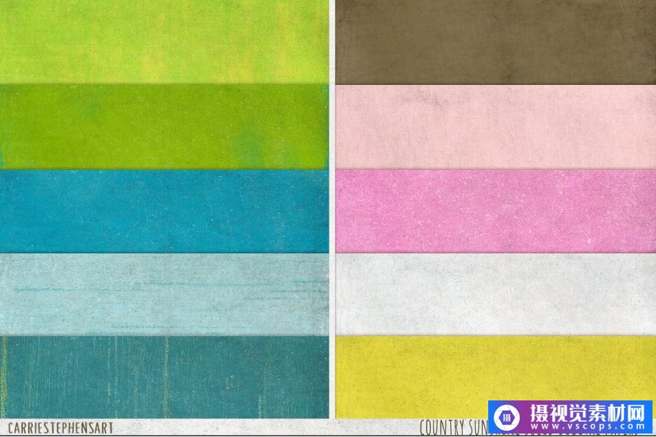 复古纸张纹理渐变背景设计素材 Country Sunshine Solid Digital Paper #32172 - 摄视觉