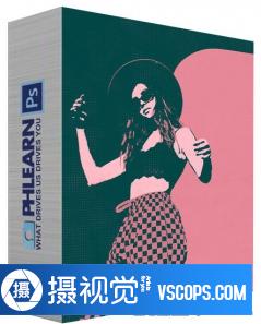 Phlearn Pro - 如何在PHOTOSHOP中创建Pop流行艺术效果PS教程-中英字幕 - 摄视觉